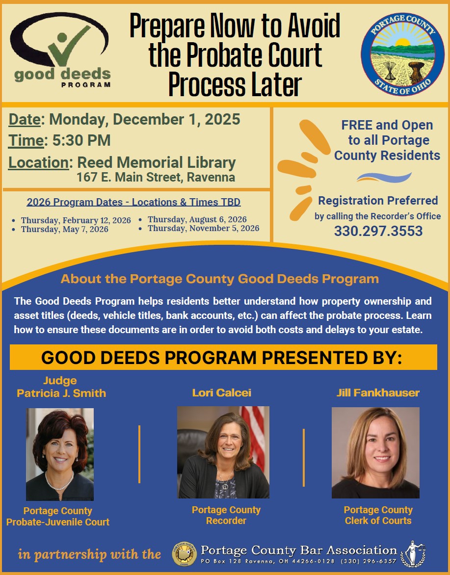 Good Deed's Program Prepare NOW to AVOID the Probate Court Process ...